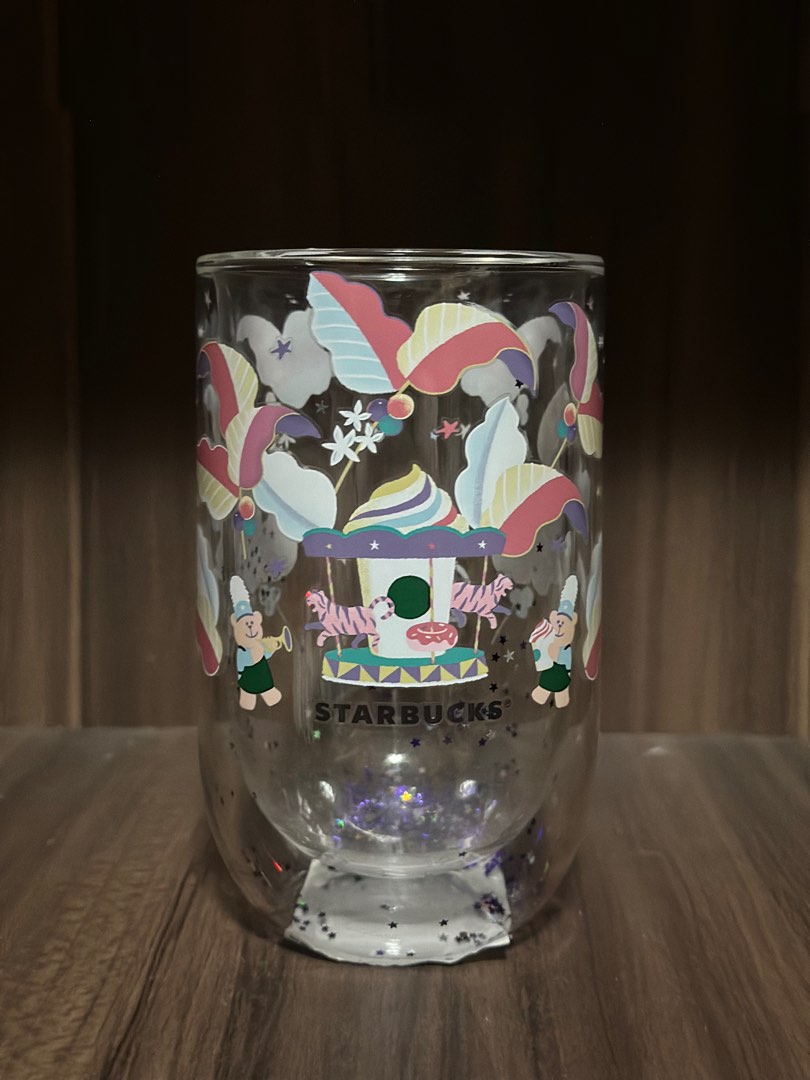 Starbucks Japan Carousel DW Glass, Furniture & Home Living, Kitchenware ...