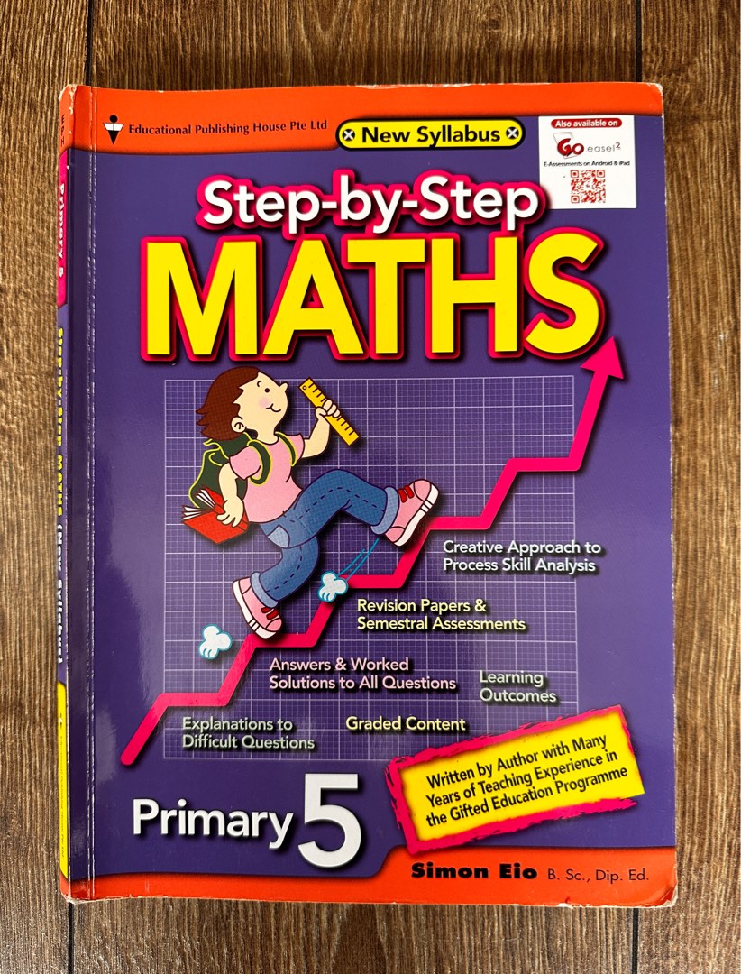 Step-by-Step Math P5, Hobbies & Toys, Books & Magazines, Textbooks on ...