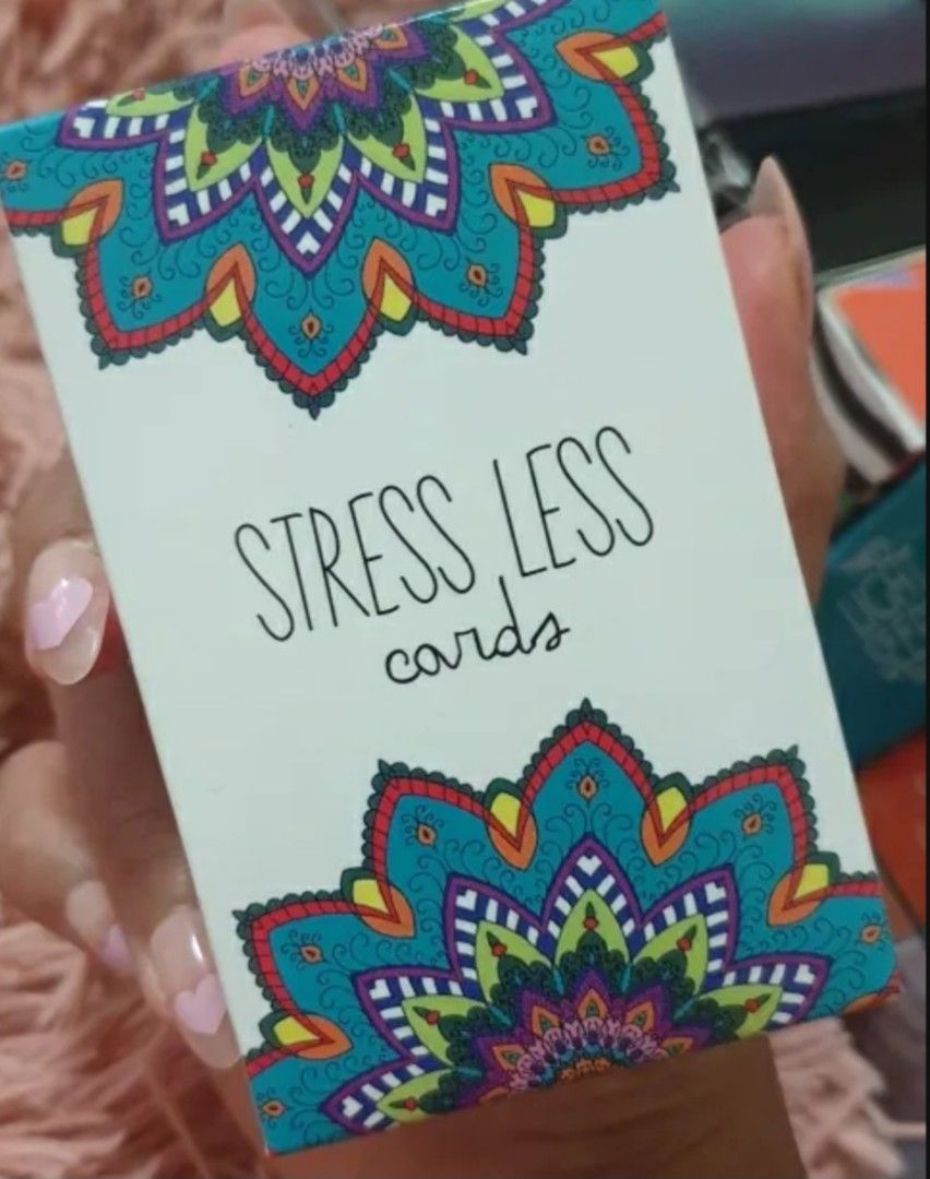 Stress Less Cards for Mindfulness Practice., Hobbies & Toys, Toys ...