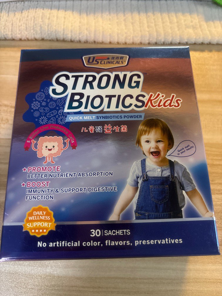 Strong Biotics Kids, Health & Nutrition, Health Supplements, Vitamins ...