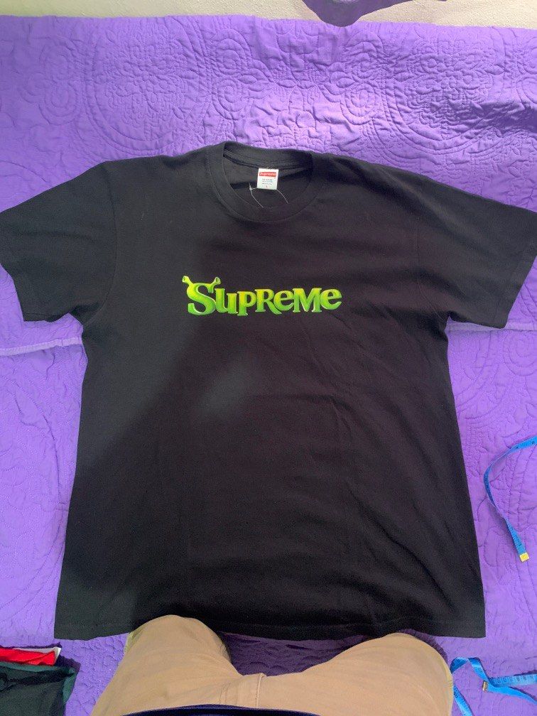 Supreme Shrek Tee, Men's Fashion, Tops & Sets, Tshirts & Polo Shirts on ...