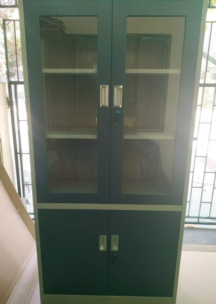 Swing Cabinets (ALL STEEL FRAME) | Swing Glass Door | Book Shelf Filing ...