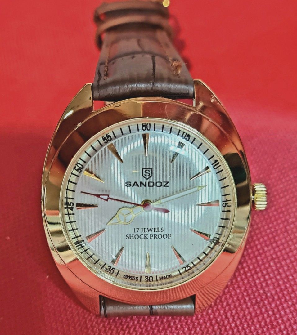 #Swiss Watch #Henri Sandoz, Men's Fashion, Watches & Accessories ...