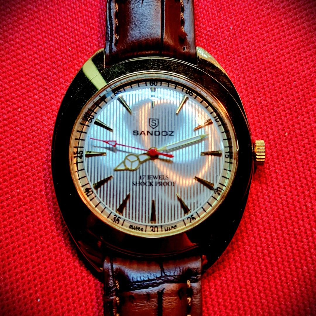 #Swiss Watch #Henri Sandoz, Men's Fashion, Watches & Accessories ...