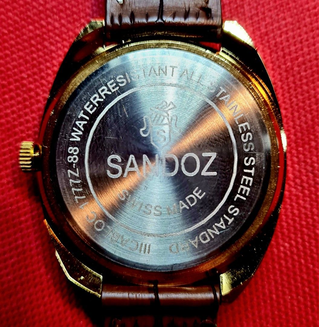 #Swiss Watch #Henri Sandoz, Men's Fashion, Watches & Accessories ...