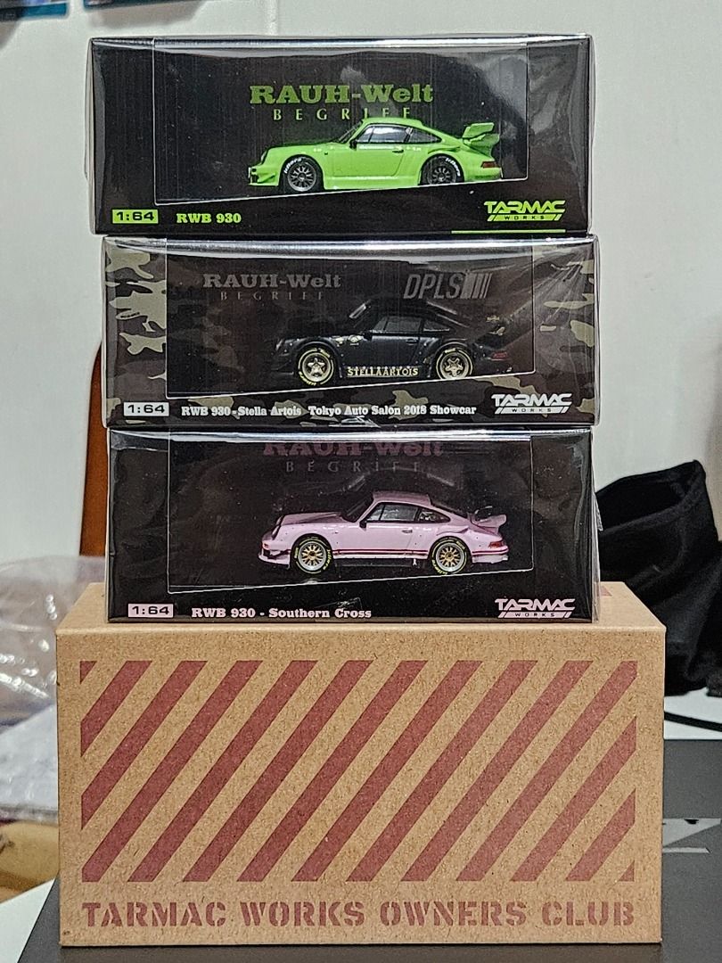 Tarmac Works RWB Grails (Tokyo Auto Salon Stella & Lime Green, Southern ...