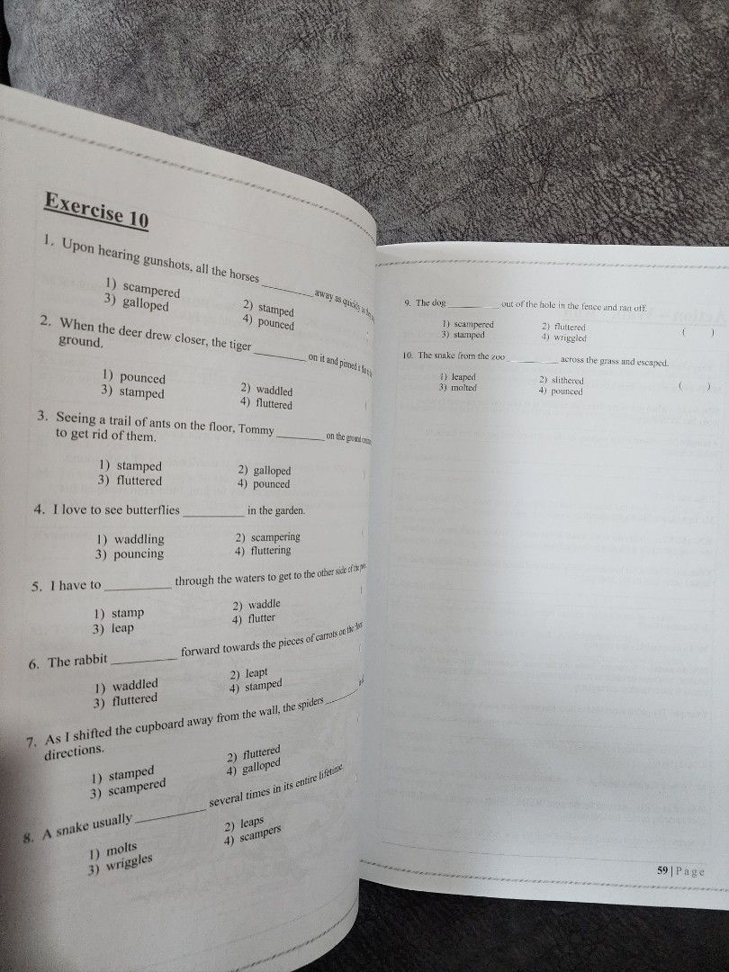 TAS The Alternative Story creative writing book, Synthesis and Grammar ...
