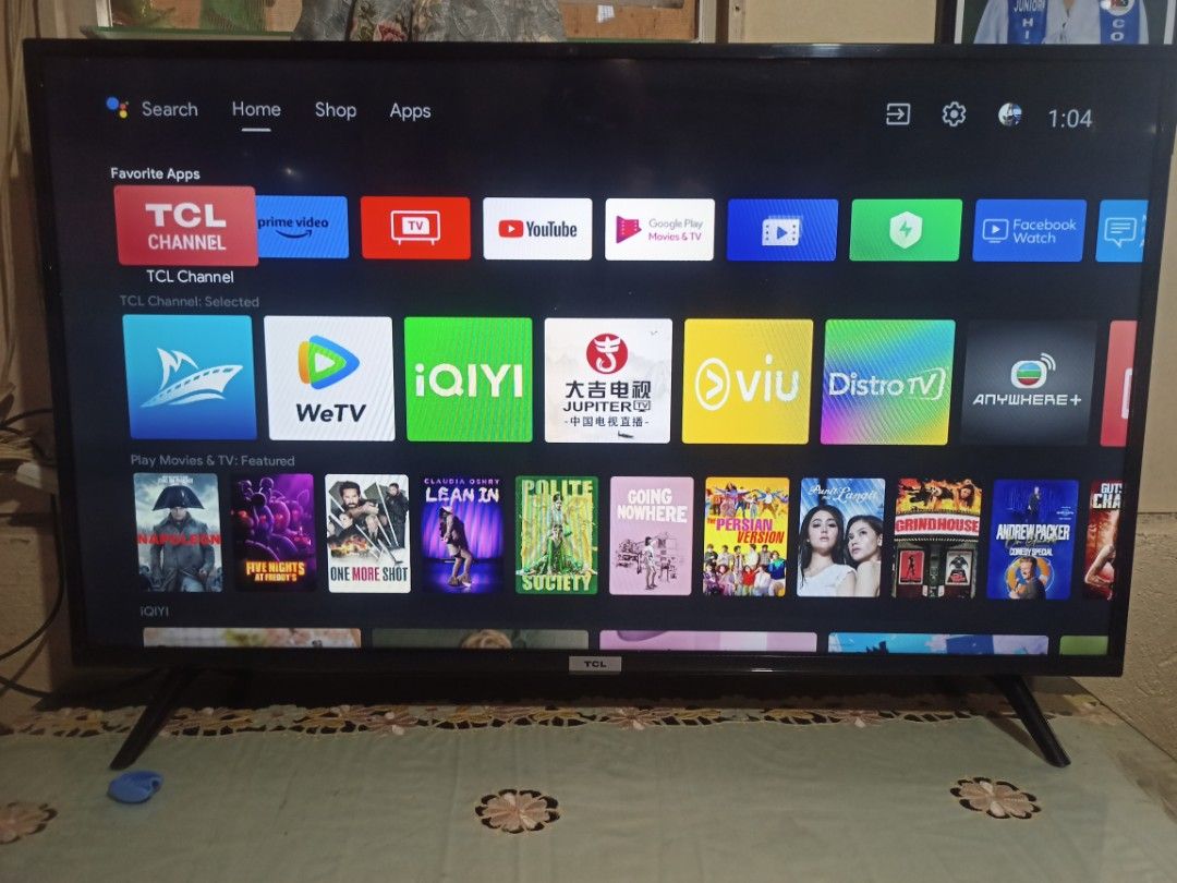TCL 40 inch android TV, TV & Home Appliances, TV & Entertainment, TV on ...