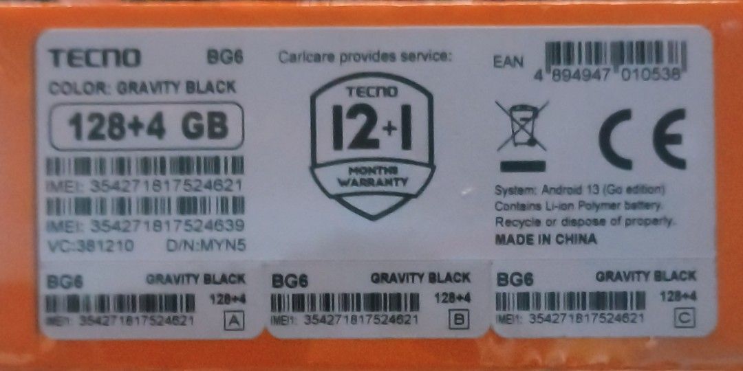 Tecno Spark G0 2024, Mobile Phones & Gadgets, Mobile Phones, Early Generation Mobile Phones on ...