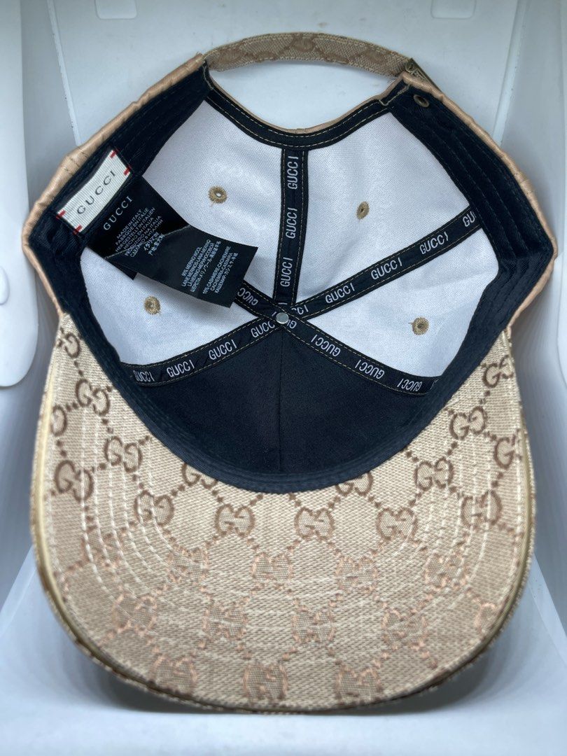 Topi Gucci Logo Besi, Fesyen Pria, Aksesoris, Topi di Carousell