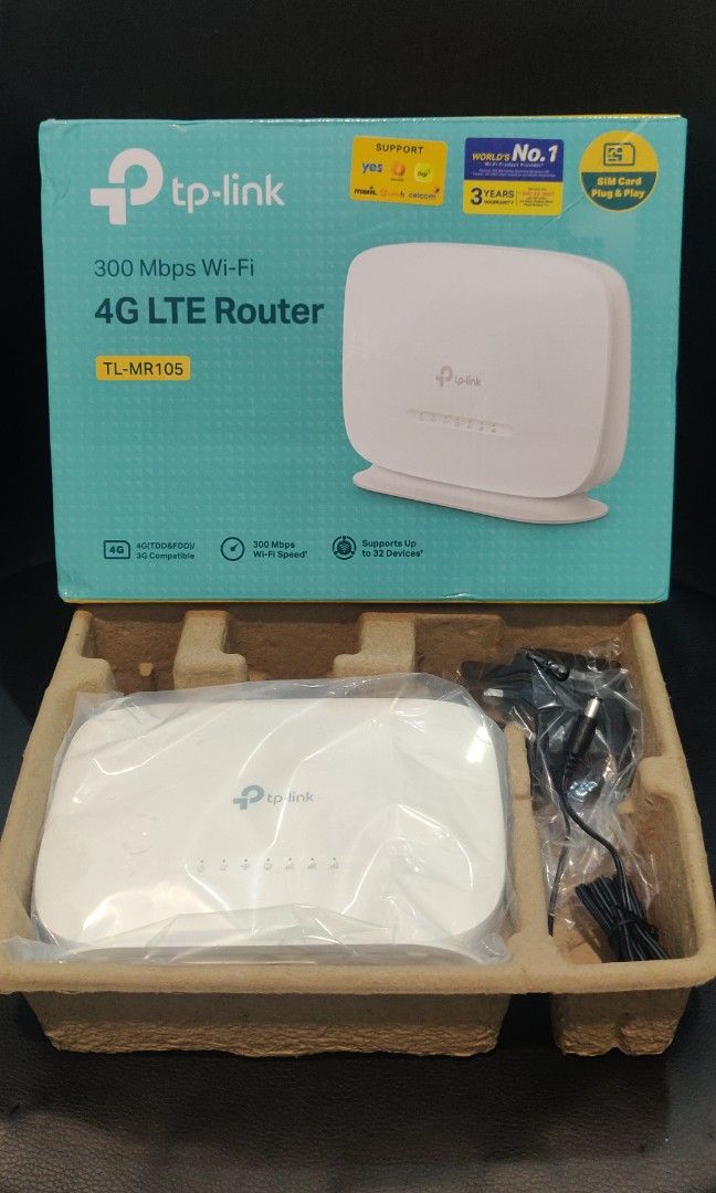TP Link Sim Card Router Wifi 4G LTE, Computers & Tech, Parts ...