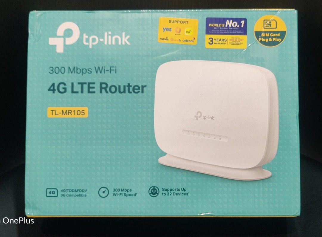 TP Link Sim Card Router Wifi 4G LTE Computers Tech Parts Accessories Networking On Carousell