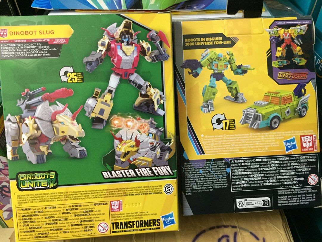 Transformers Cyberverse Dinobot Slug Dinosaur & Autobot Tow Line Truck ...