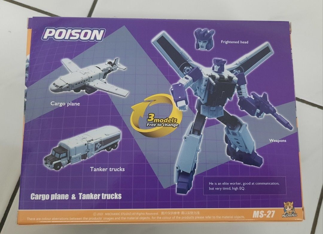 Transformers MS-27 Poison (octane), Hobbies & Toys, Toys & Games on ...