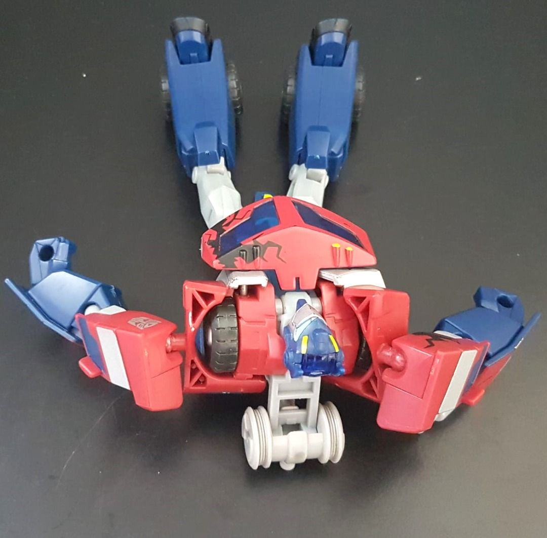 Transformers, Optimus Prime, Rare Figurine, Poseable Action Figure ...