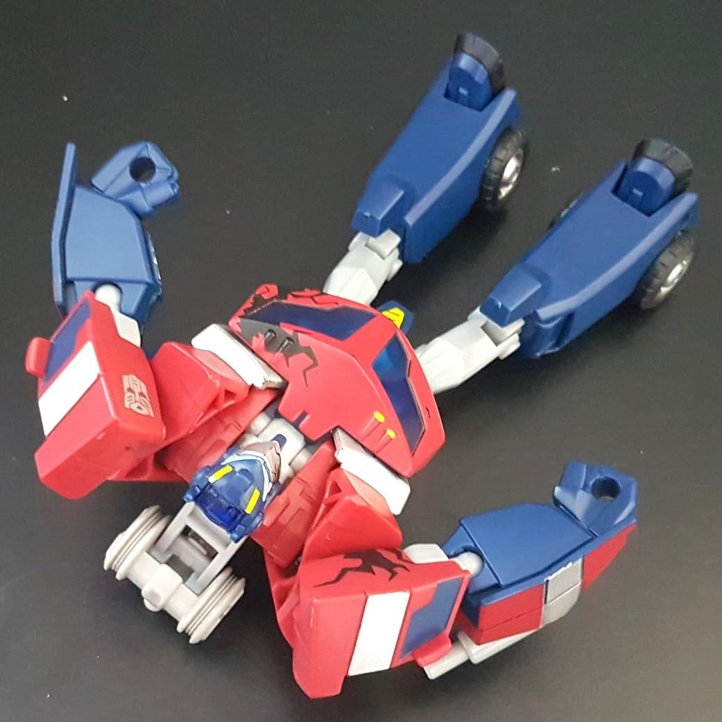 Transformers, Optimus Prime, Rare Figurine, Poseable Action Figure ...