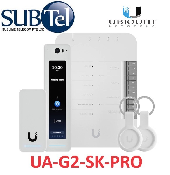 UA-G2-SK-PRO Ubiquiti Unifi Access G2 Starter Kit Professional, Computers & Tech, Office ...