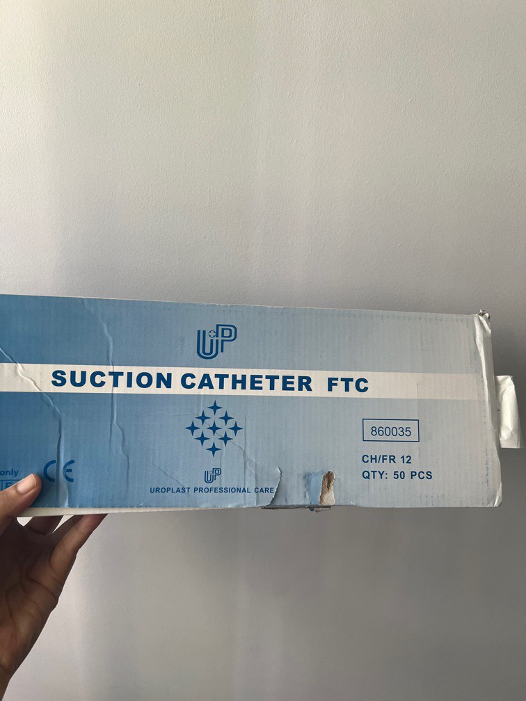 Uroplast suction catheter, Health & Nutrition, Medical Supplies & Tools ...