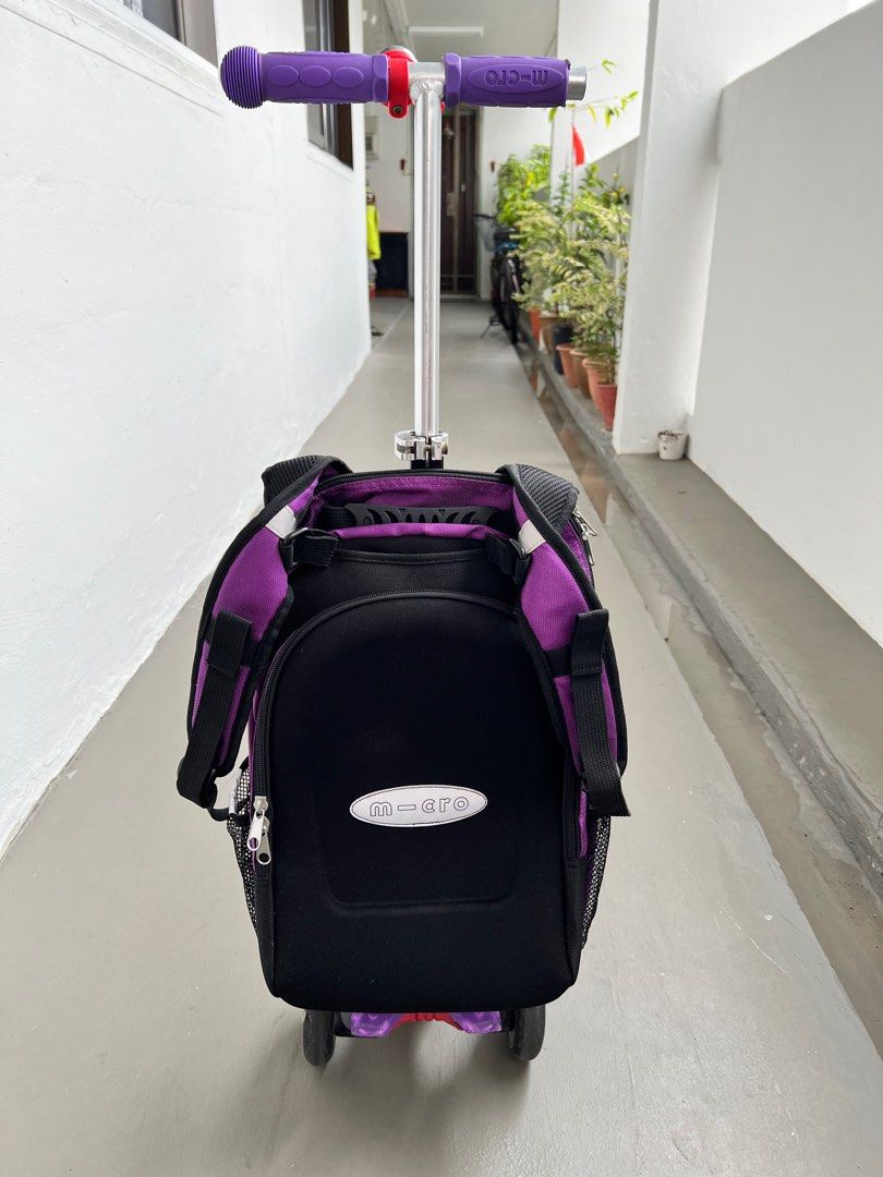 Used Maxi Micro scooter with brand new latch on backpack, Sports ...