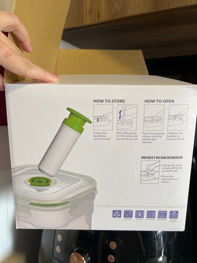 Vacuum containers, Furniture & Home Living, Kitchenware & Tableware ...