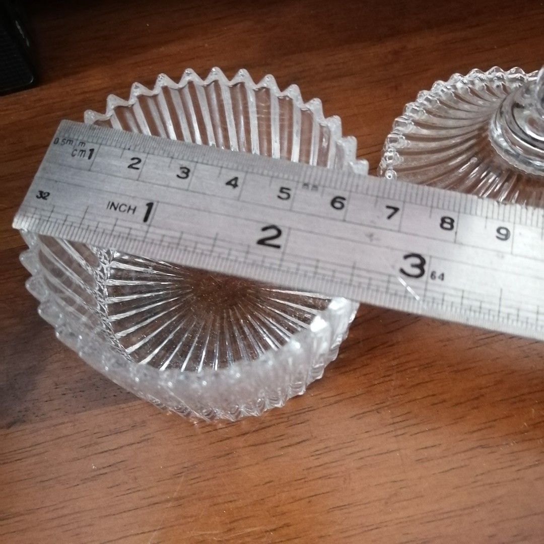 Vintage Cut Glass Container, Hobbies & Toys, Collectibles & Memorabilia ...