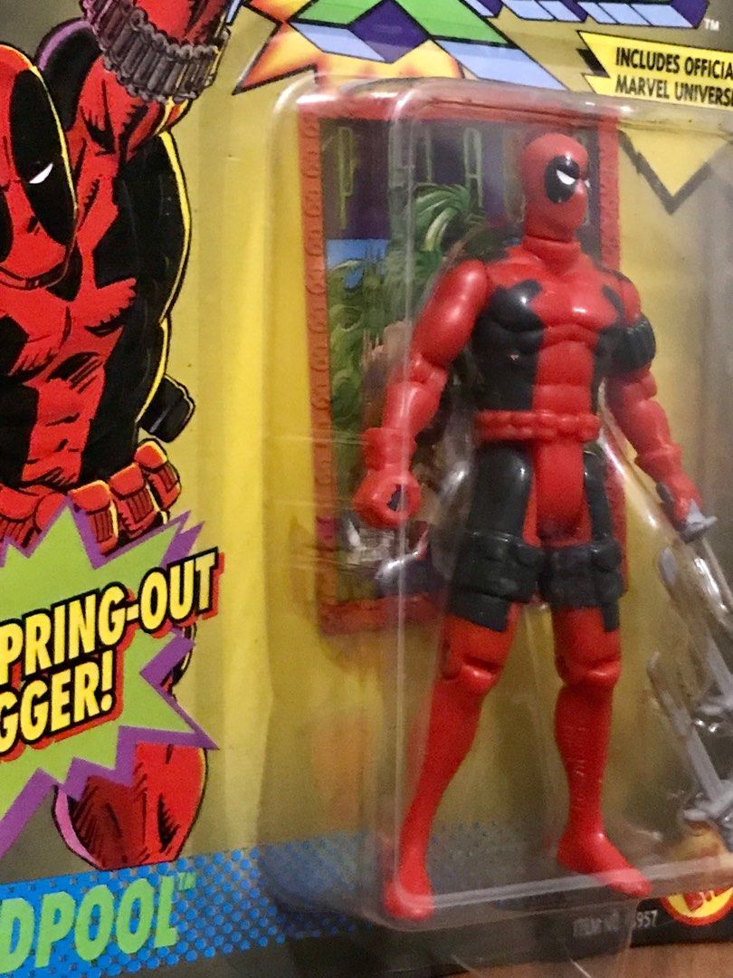 Vintage Rare MOSC Toybiz 1992 Marvel Deadpool First Action Figure New ...