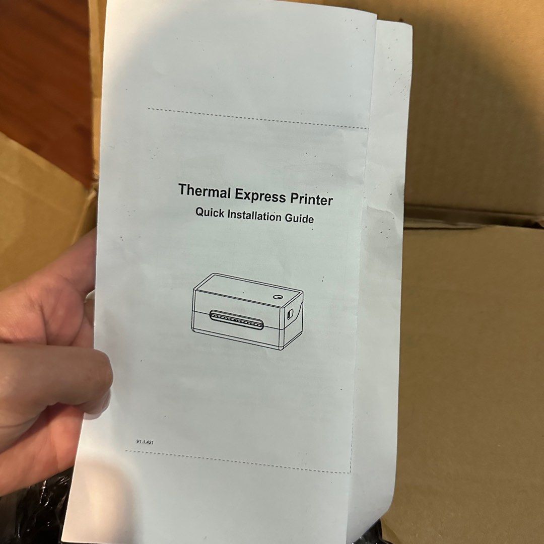 Waybill thermal printer (Logicowl) for online sellers, Computers & Tech ...