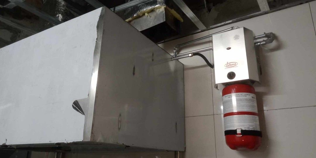 Wck6 Kitchen Fire Suppression System Installation Complete Bfp Approved ...