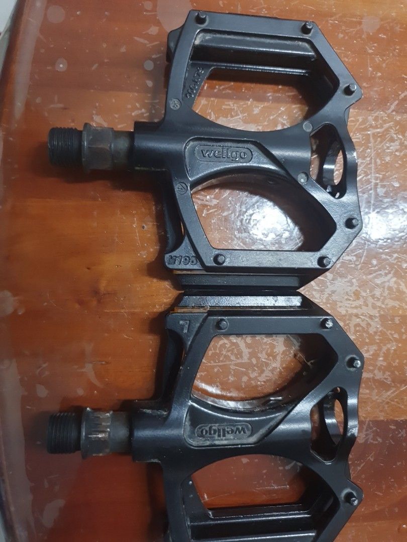 Wellgo pedals, Sports Equipment, Bicycles & Parts, Parts & Accessories ...