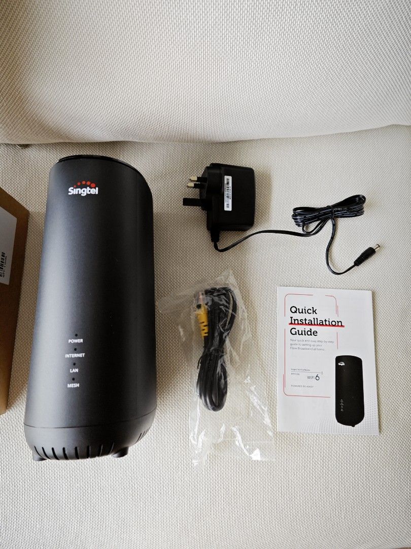 Wi-Fi 6 Mesh Router by Askey Singtel AX5400 Mu-mimo, Computers & Tech ...