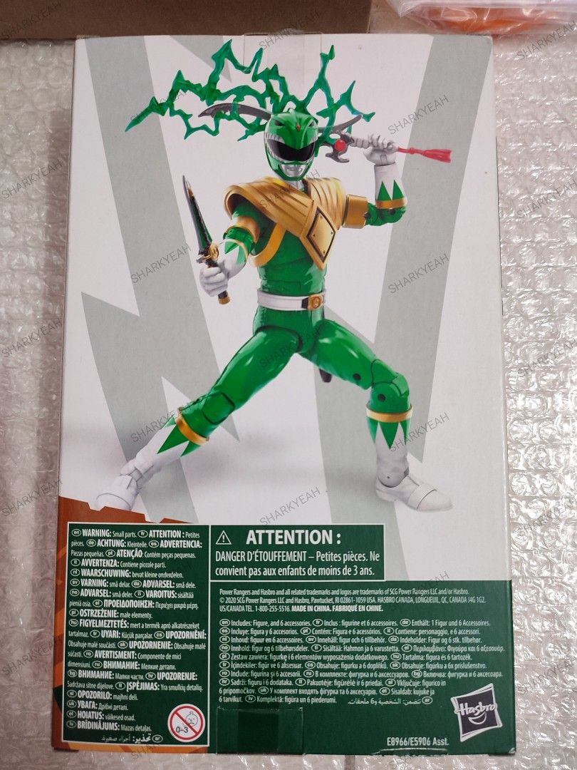 WTS Lightning Collection MMPR Green Ranger, Hobbies & Toys, Toys ...