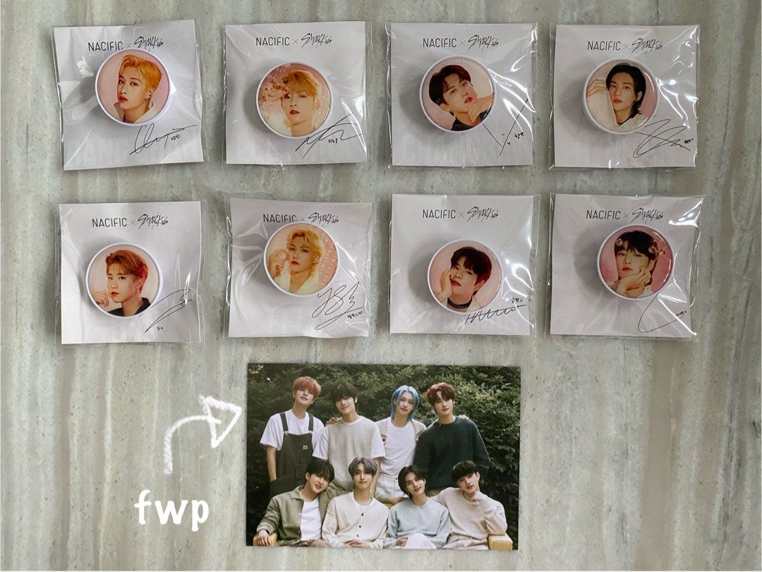 [WTS] stray kids skz nacific collab pc postcards id photo griptok ...