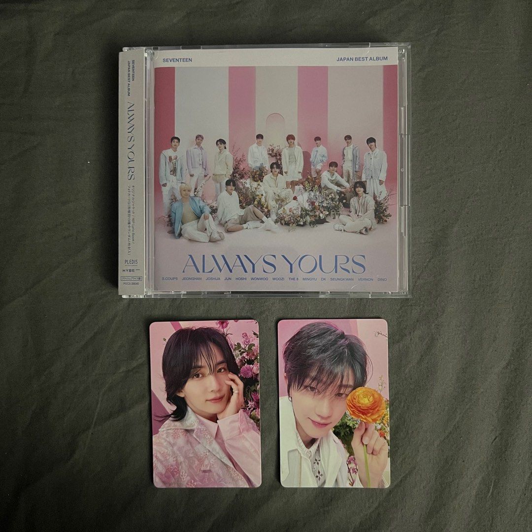 WTS Unsealed SVT Always Yours Standard PC & Album, Hobbies & Toys, Memorabilia & Collectibles, K ...