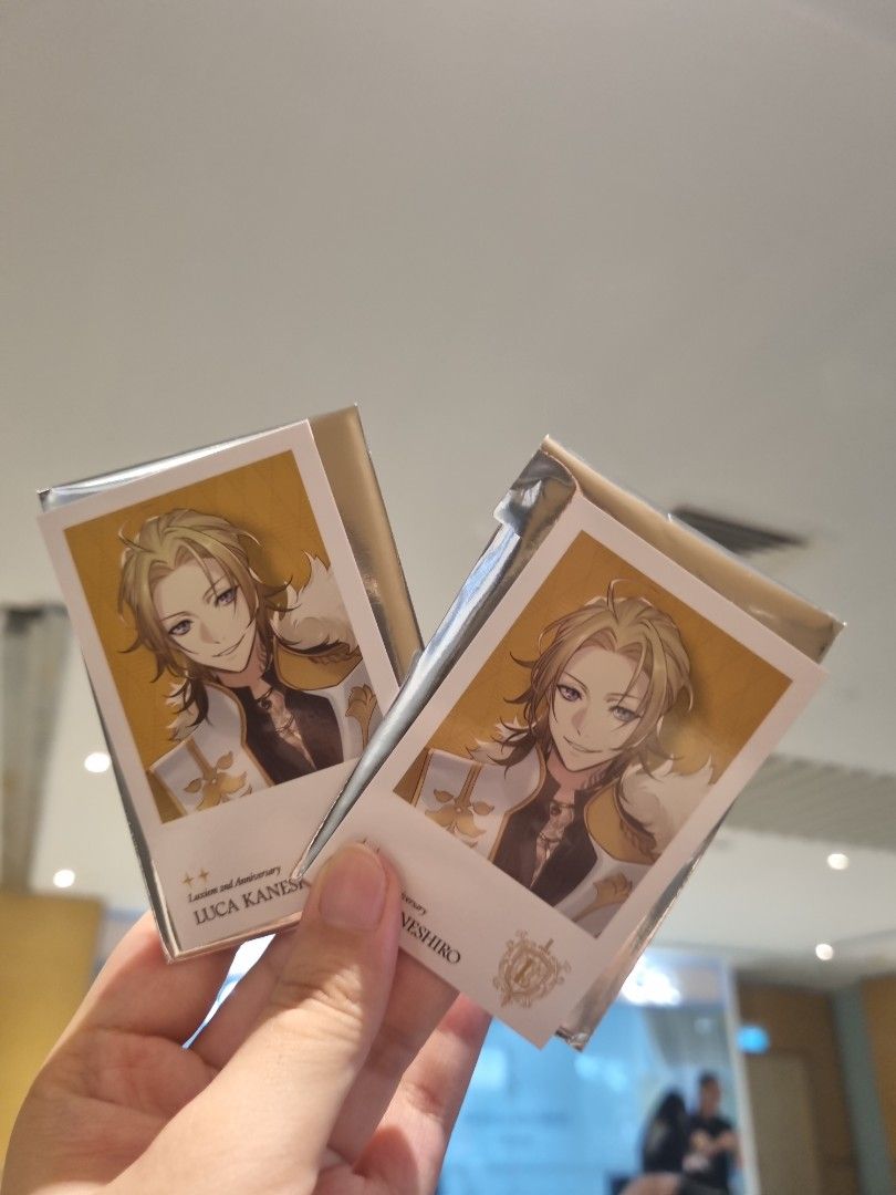 WTS Luxiem 2nd Anniversary Cheki Luca Kaneshiro Nijisanji En, Hobbies ...