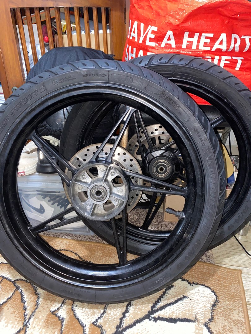 X1R Rims, Tyre and disks set, Motorcycles, Motorcycle Accessories on ...