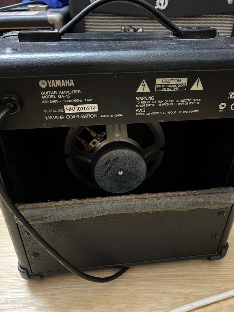 Yamaha GA15 Guitar Amp, Hobbies & Toys, Music & Media, Music ...