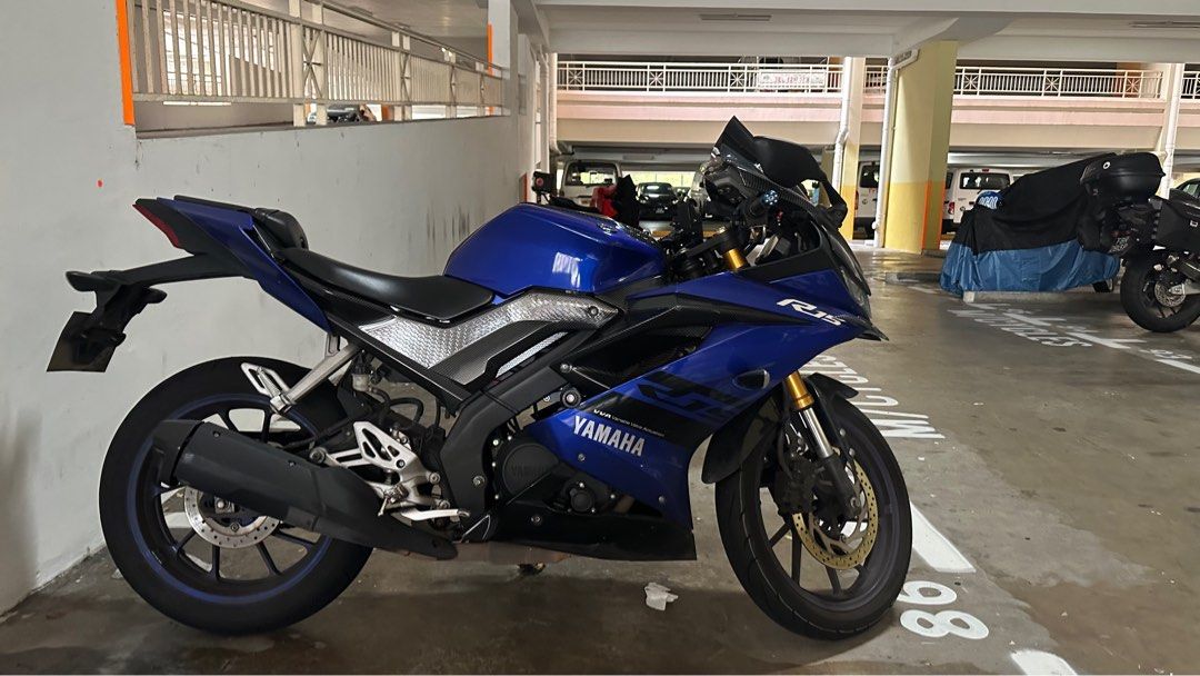 Yamaha R15 YZF-R155 V3, Motorcycles, Motorcycles for Sale, Class 2B on Carousell