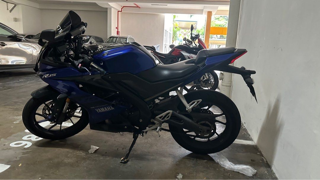 Yamaha R15 YZF-R155 V3, Motorcycles, Motorcycles for Sale, Class 2B on Carousell