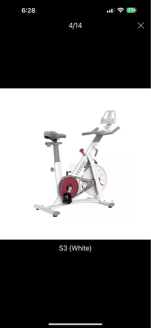 Yesoul Exercise Bike S3, Sports Equipment, Exercise & Fitness, Cardio & Fitness Machines on ...