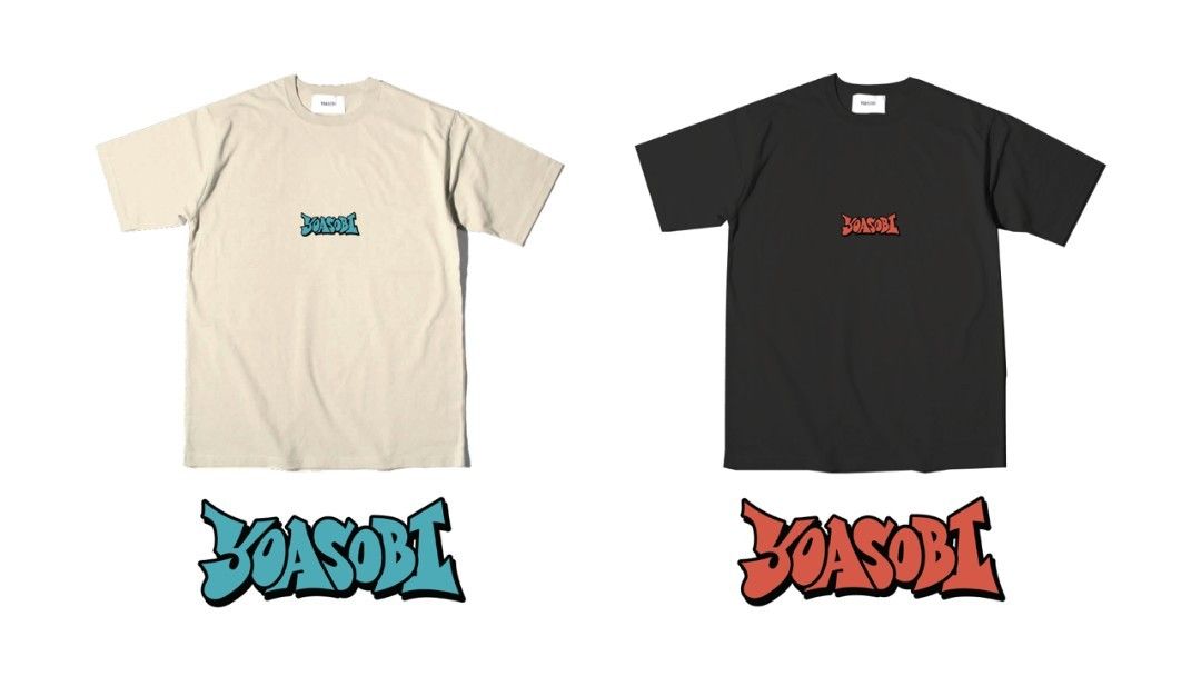 YOASOBI CONCERT T-SHIRT (BLACK), Hobbies & Toys, Music & Media, Music ...