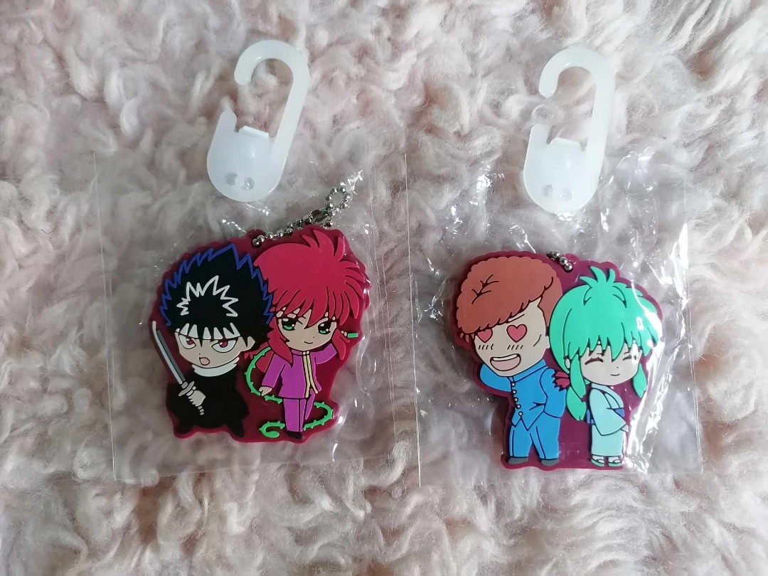 Yuyu Hakusho rubber keychain, Hobbies & Toys, Memorabilia ...