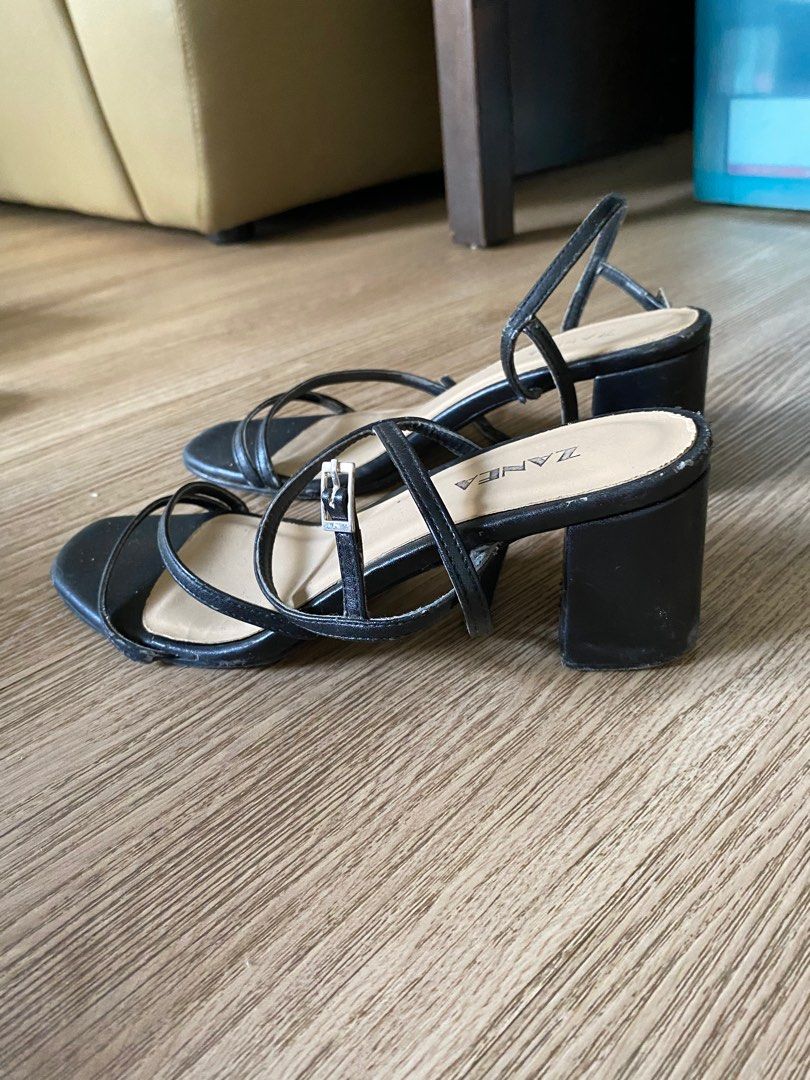 Zanea 2 inch black sandal heels, Women's Fashion, Footwear, Heels on ...
