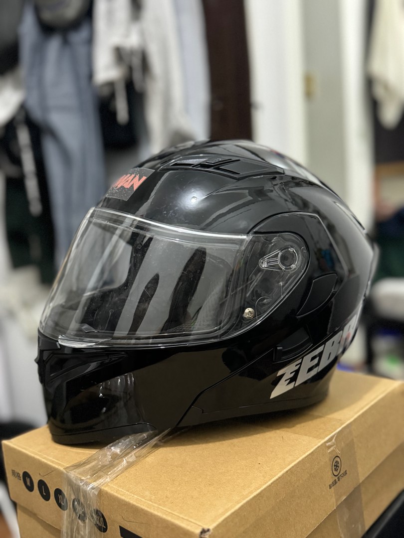 Zebra Modular Helmet, Motorbikes, Motorbike Parts & Accessories ...