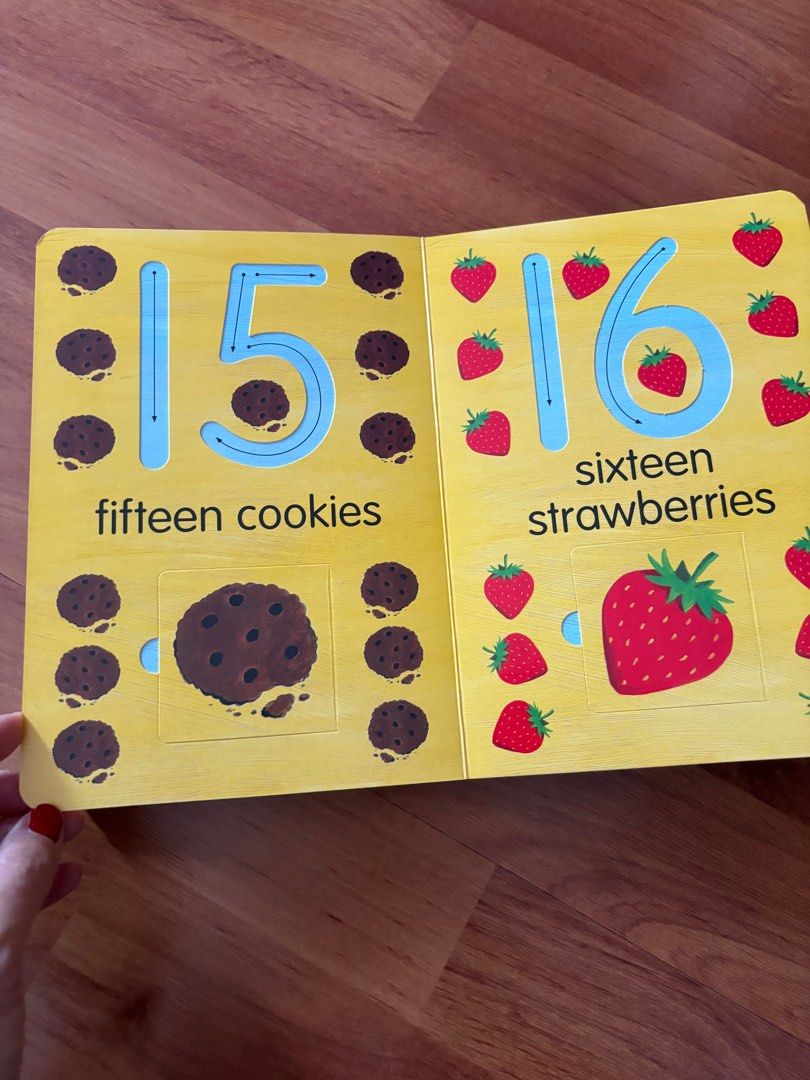 123 Count with me number book for toddlers and babies, Hobbies & Toys ...