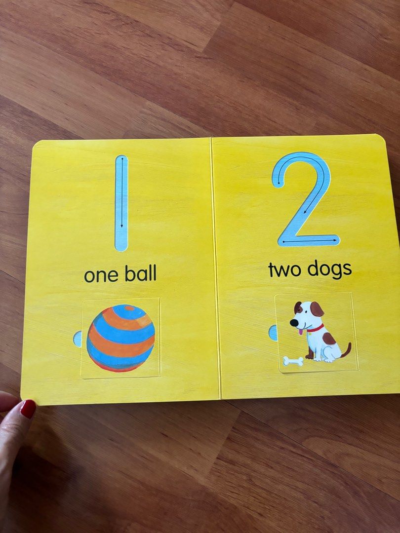 123 Count with me number book for toddlers and babies, Hobbies & Toys ...