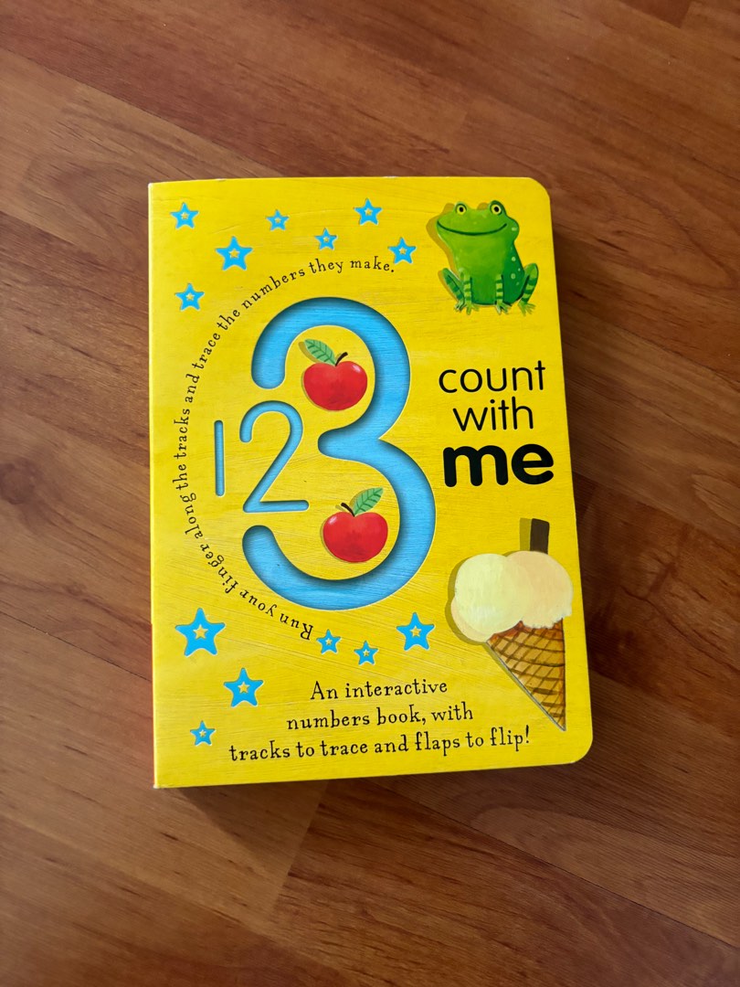 123 Count with me number book for toddlers and babies, Hobbies & Toys ...