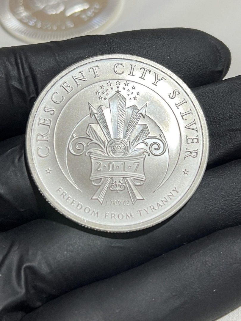 1oz 999 Silver Bullion DEBT SLAVERY, Hobbies & Toys, Memorabilia ...