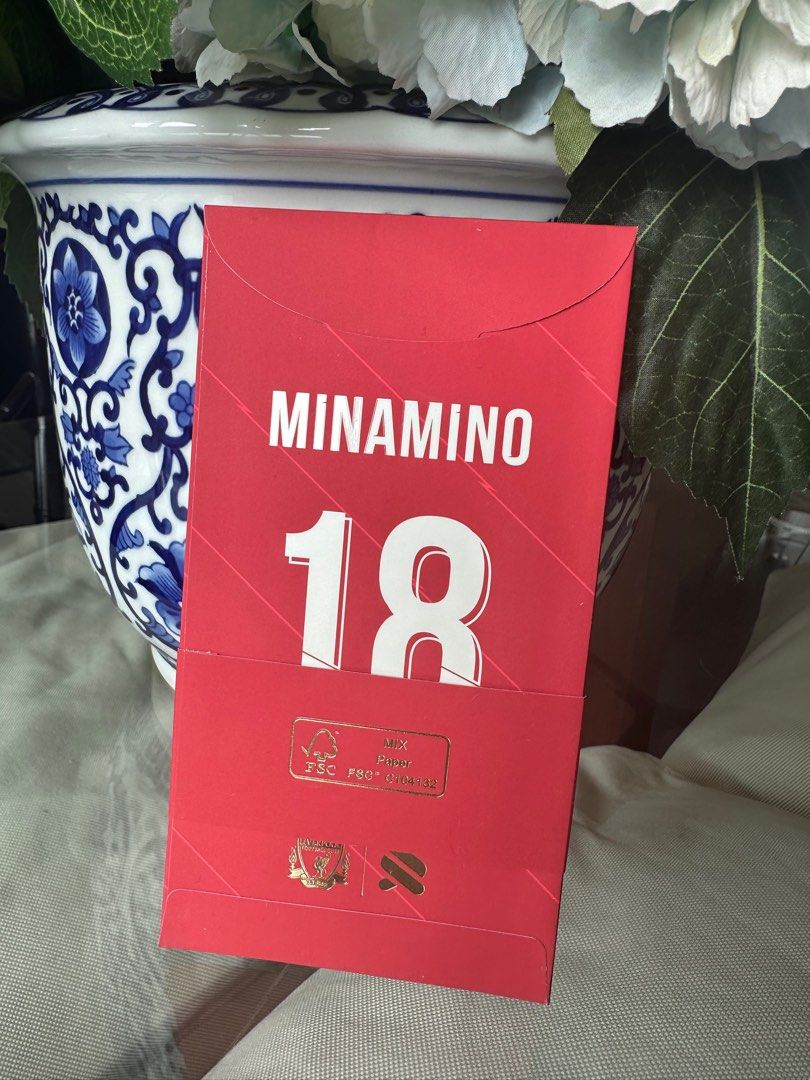 2022 LFC Liverpool Standard Chartered Bank Red packet, Everything Else ...