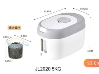 Tupperware Rice Container, Furniture & Home Living, Home Improvement ...