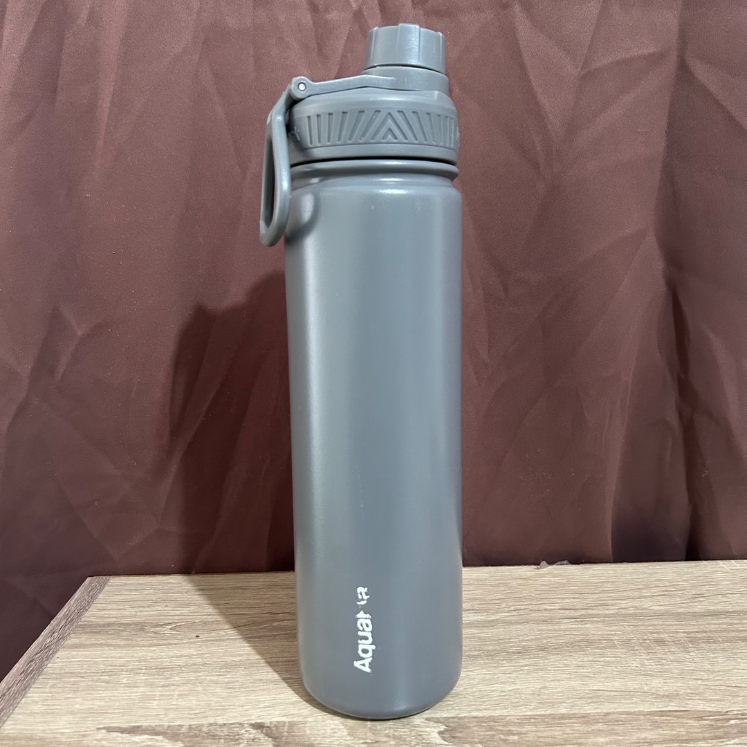 650 mL (22oz) Gray AquaFlask Water Bottle, Furniture & Home Living ...